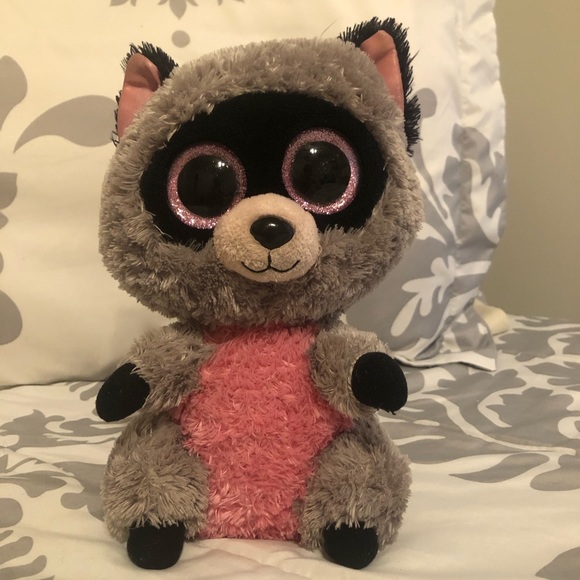 Ty | Toys | Ty Beanie Baby Rocco The Raccoon Stuffed Animal Kids Toy ...